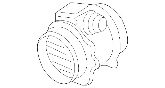13621432356 Термоанемометрический расходомер воздуха BMW | Запчасти на ...