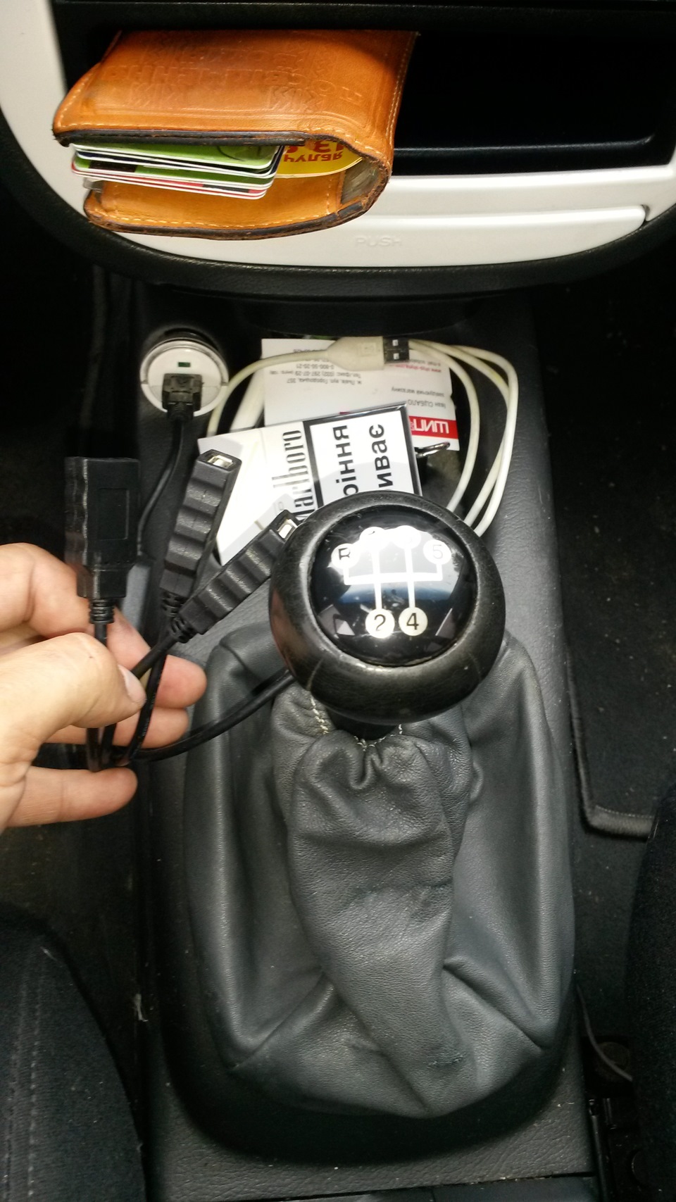 Ручка коробки передач Opel Astra GT — Daewoo Lanos, 1,6 л, 2003 года ...