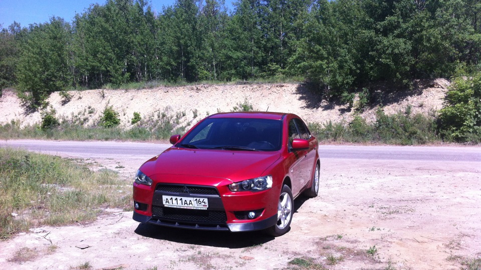 Mitsubishi Lancer X 1.5 бензиновый 2007 | red shark на DRIVE2