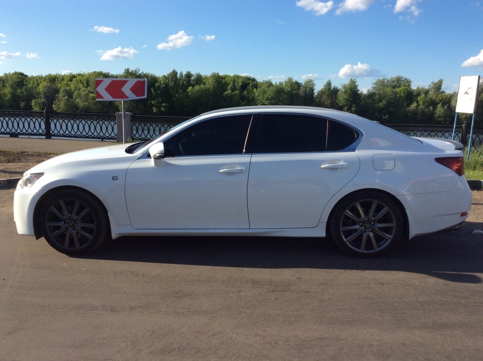 Тонировка — Lexus GS (L10), 0,5 л, 2014 года | просто так | DRIVE2