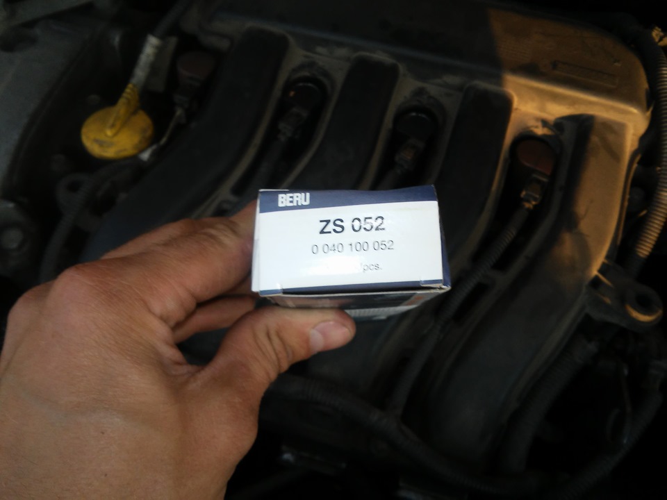 ZS052 Катушка зажигания Рено K4M, K4J BERU | Запчасти на DRIVE2