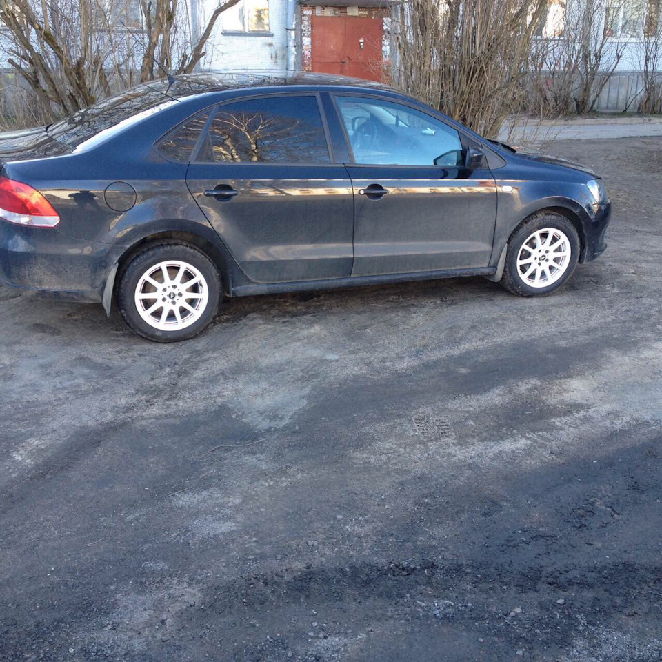 Переобулся наконец! Отзыв о Nokian nordman 5 — Volkswagen Polo Sedan, 1 ...