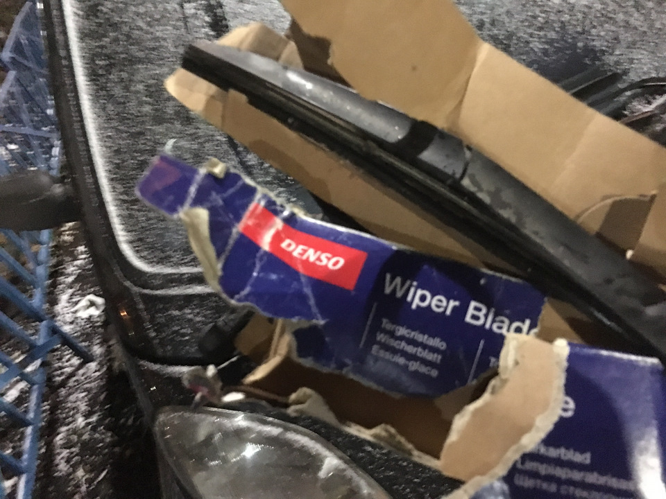 Новые щётки Denso — Smart City, 0,6 л, 2003 года | аксессуары | DRIVE2