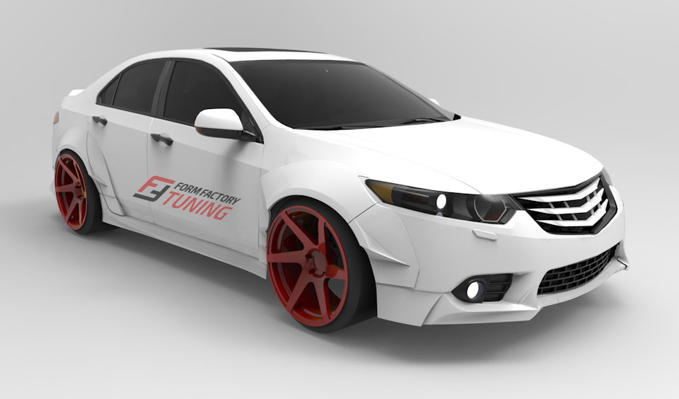 "Wide Body" для CU2. — Honda Accord (8G), 2,4 л, 2011 года | тюнинг ...