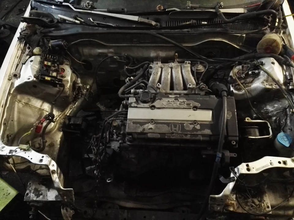 Установка B18C4 — Honda Civic Hatchback (4G), 1,4 л, 1990 года | тюнинг ...