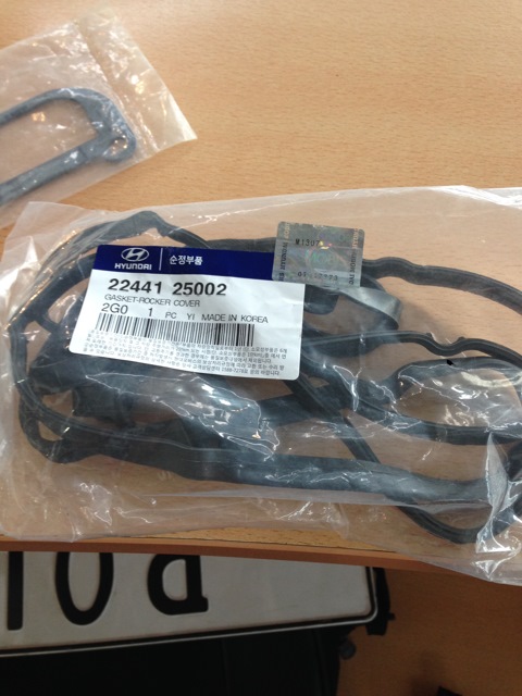 2244125002 Прокладка клапанной крышки двигателя KIA HYUNDAI | Запчасти ...