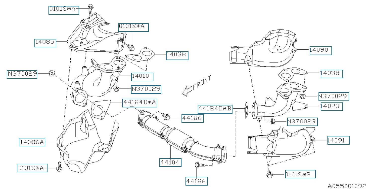 Gaskets) — Subaru Impreza WRX STI (GV/GR), 2,5 л, 2007 года | запчасти ...