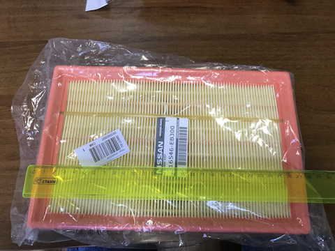 16546EB300 Воздушный фильтр OEM NISSAN INFINITI | Запчасти на DRIVE2