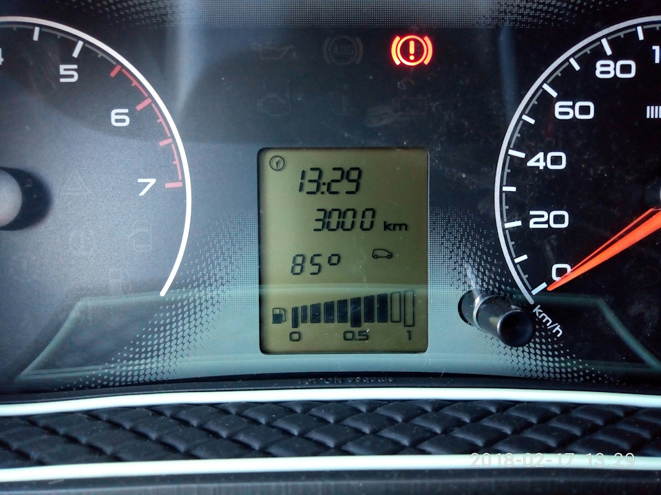 Три месяца и 3000км пройденного пути — Lada Гранта Лифтбек 1g 1 6 л