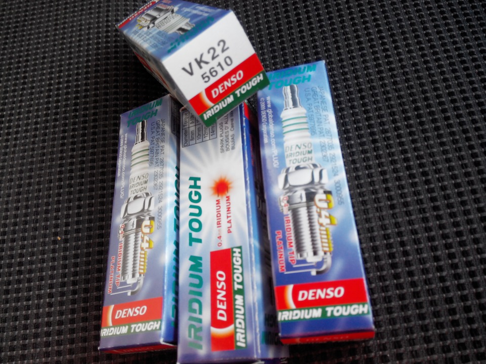Свечи DENSO VK22 — Subaru Forester (SG), 2 л, 2003 года | тюнинг | DRIVE2