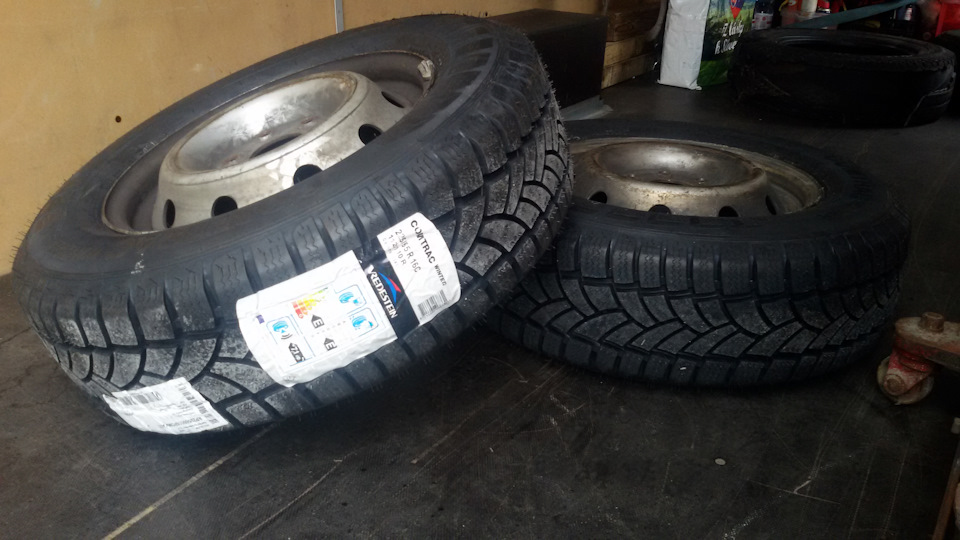 Пришли двухсоттысячники VREDESTEIN COMTRAC winter 225/65/16 — Iveco ...