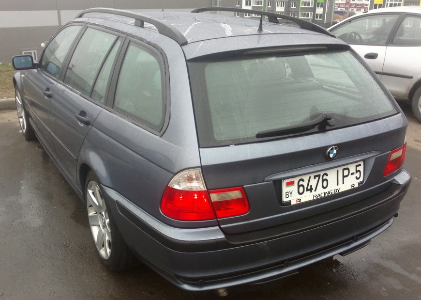 shadow line+perfomance — BMW 3 series Touring (E46), 2 л, 2005 года ...