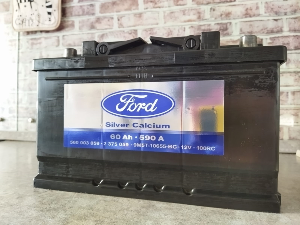 2375059 Аккумуляторная батарея Ford | Запчасти на DRIVE2