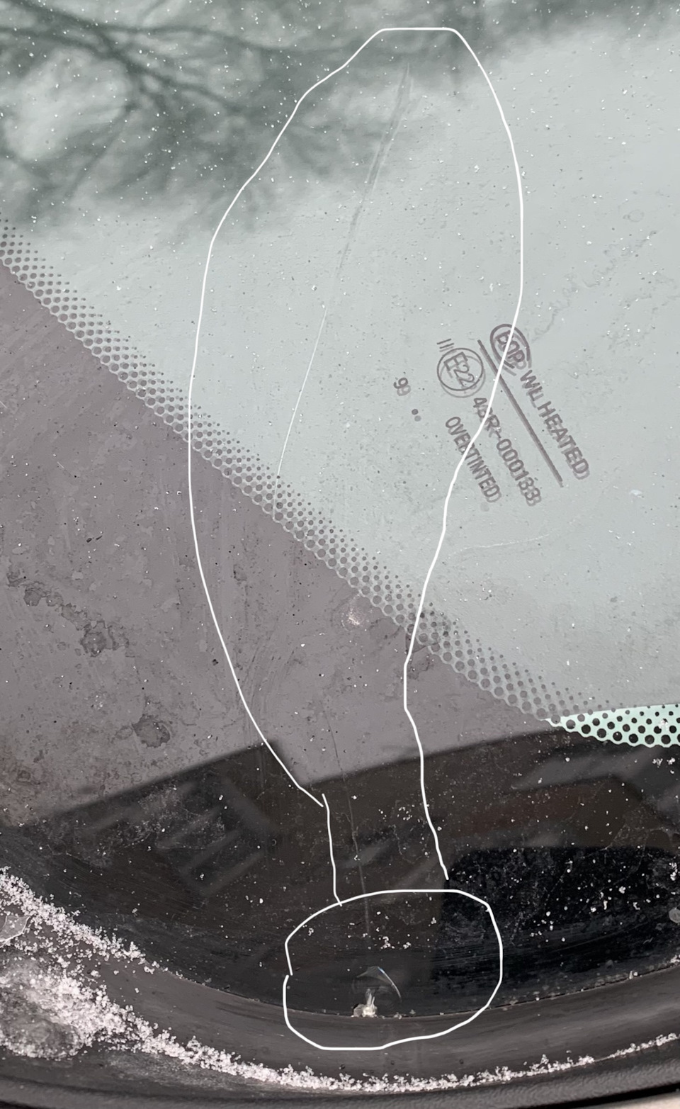 Ремонт лобового стекла — Lada Гранта (2G) FL, 1,6 л, 2020 года | визит ...