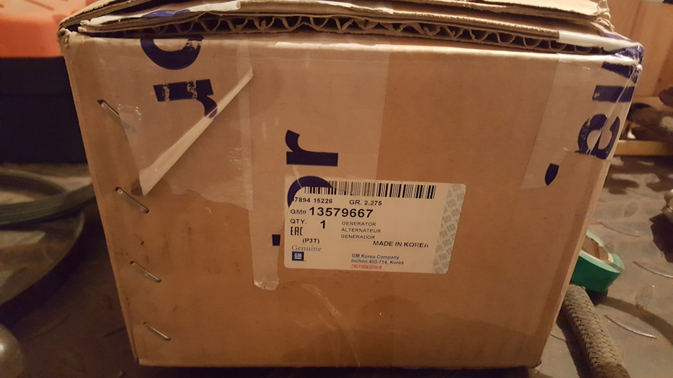 #48 Замена генератора — Chevrolet Cruze Station Wagon, 1,8 л, 2013 года ...