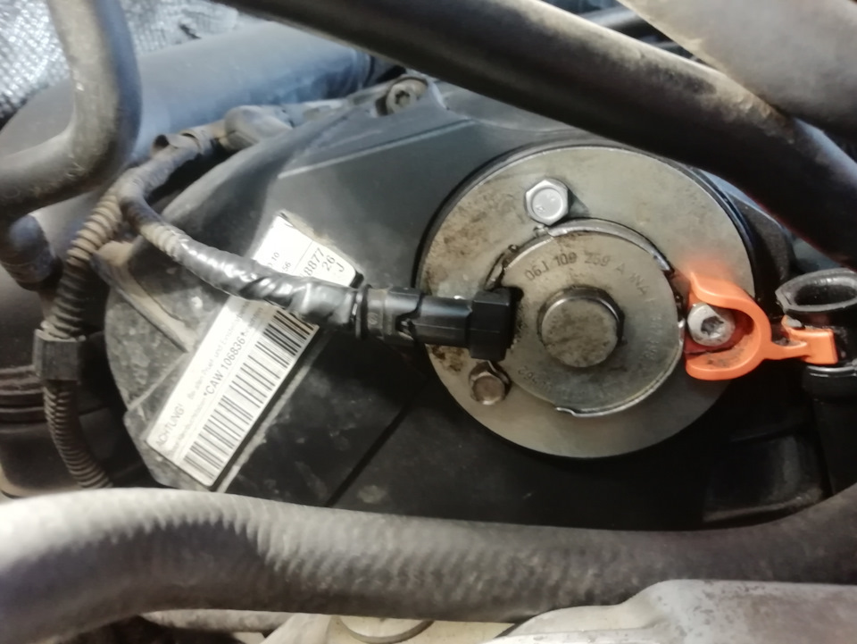 Замена уплотнительного кольца под электромагнитным клапаном ...