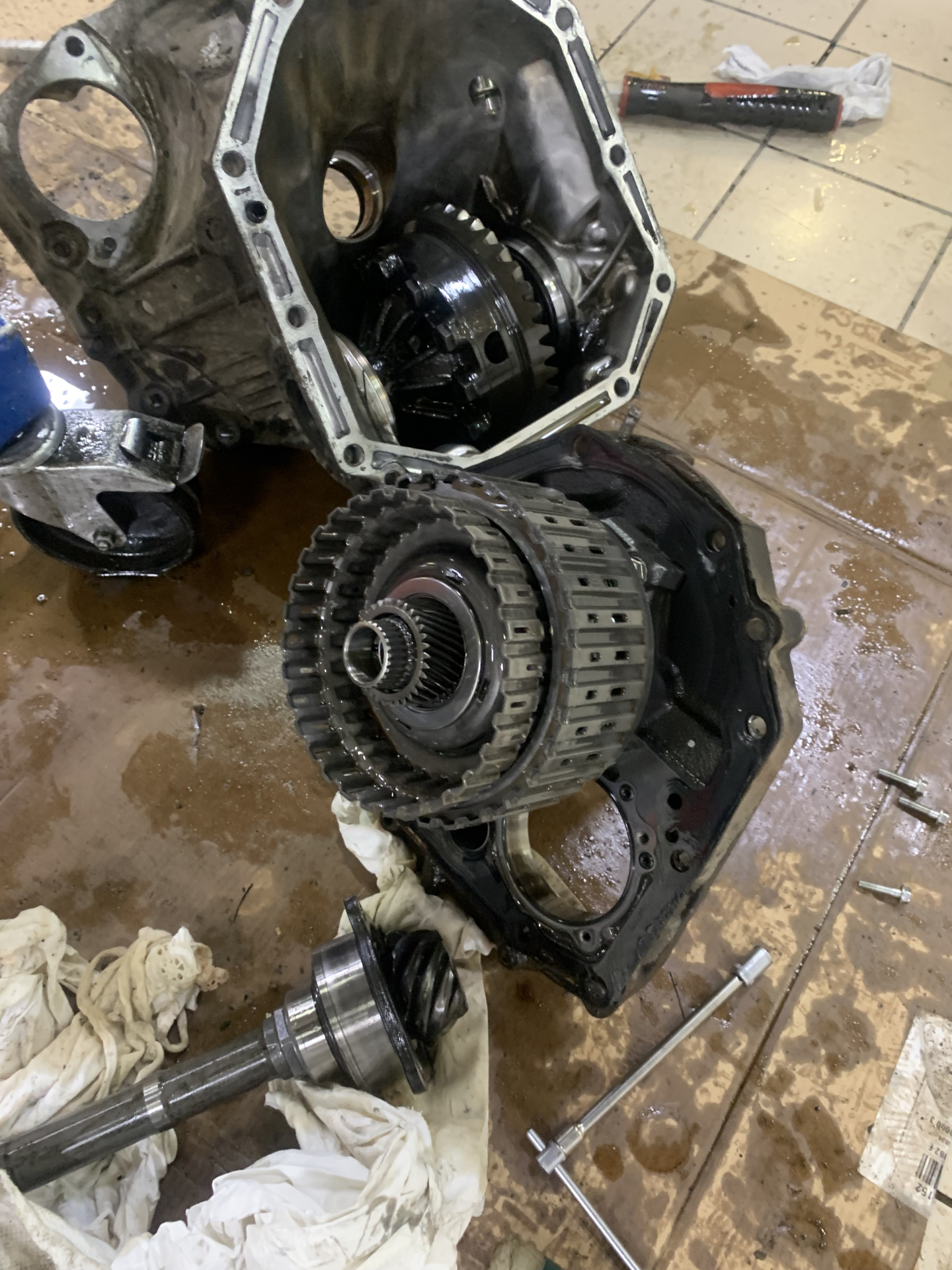 Замена редуктор и масел в кпп, редукторах и гур — Subaru Forester (SH ...