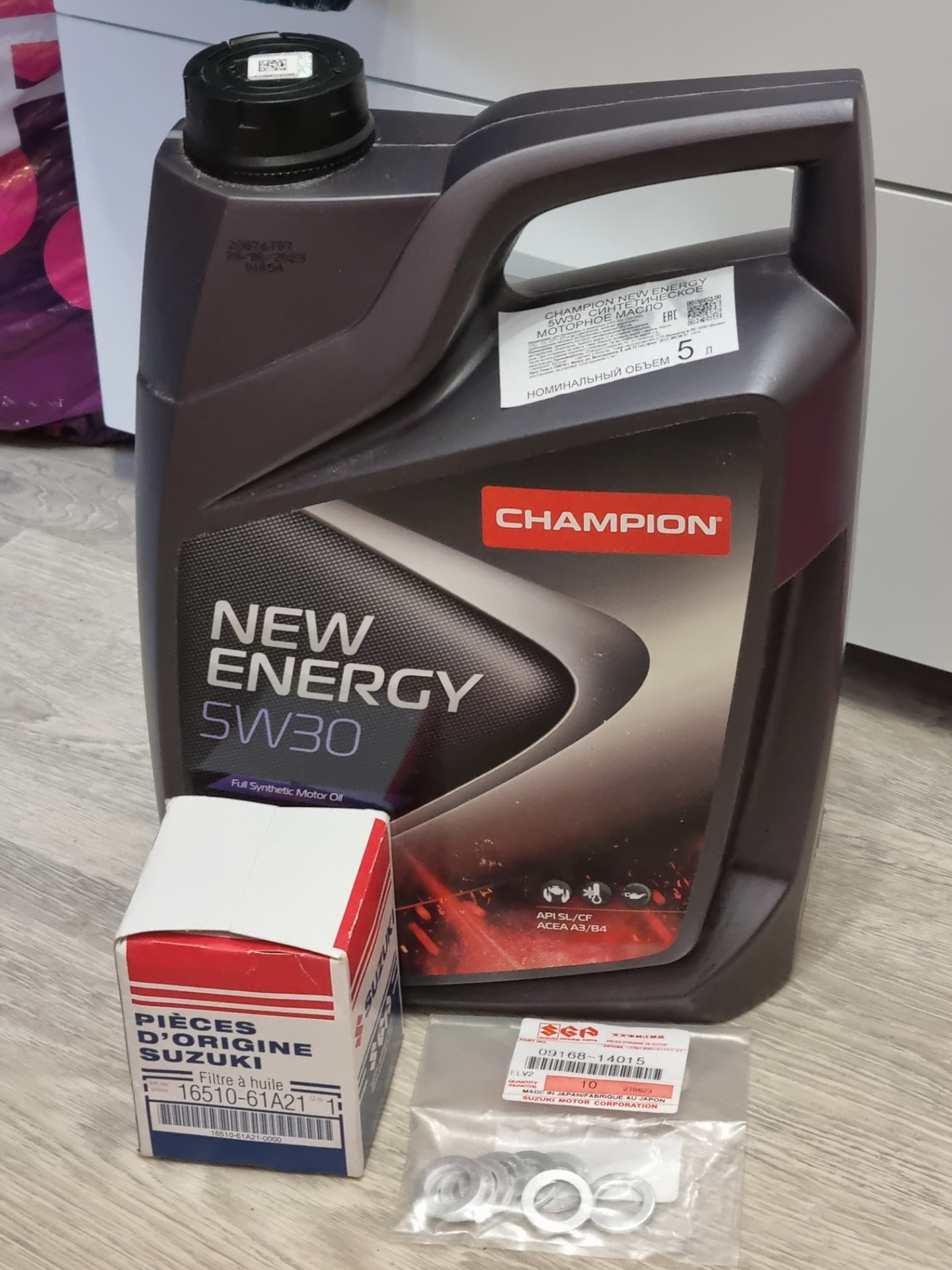 Замена масла и расходников — Suzuki Grand Vitara (1G), 1,6 л, 2004 года ...