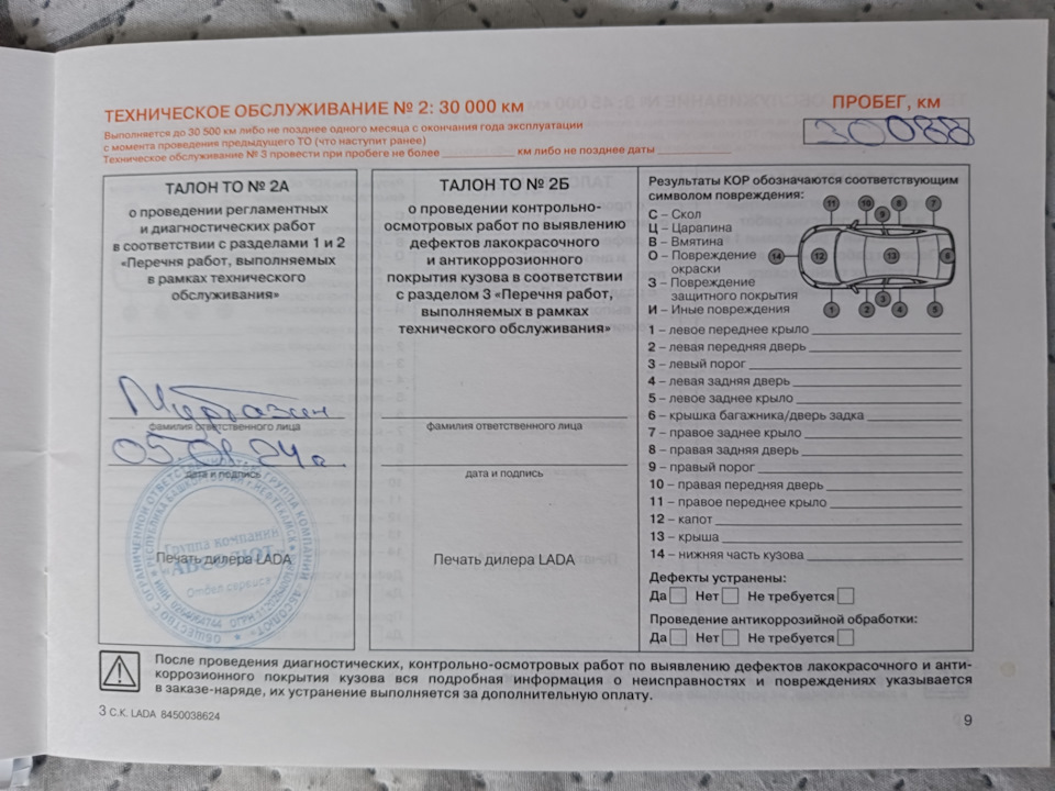 ТО-2 — Lada Гранта Универсал, 1,6 л, 2022 года | плановое ТО | DRIVE2