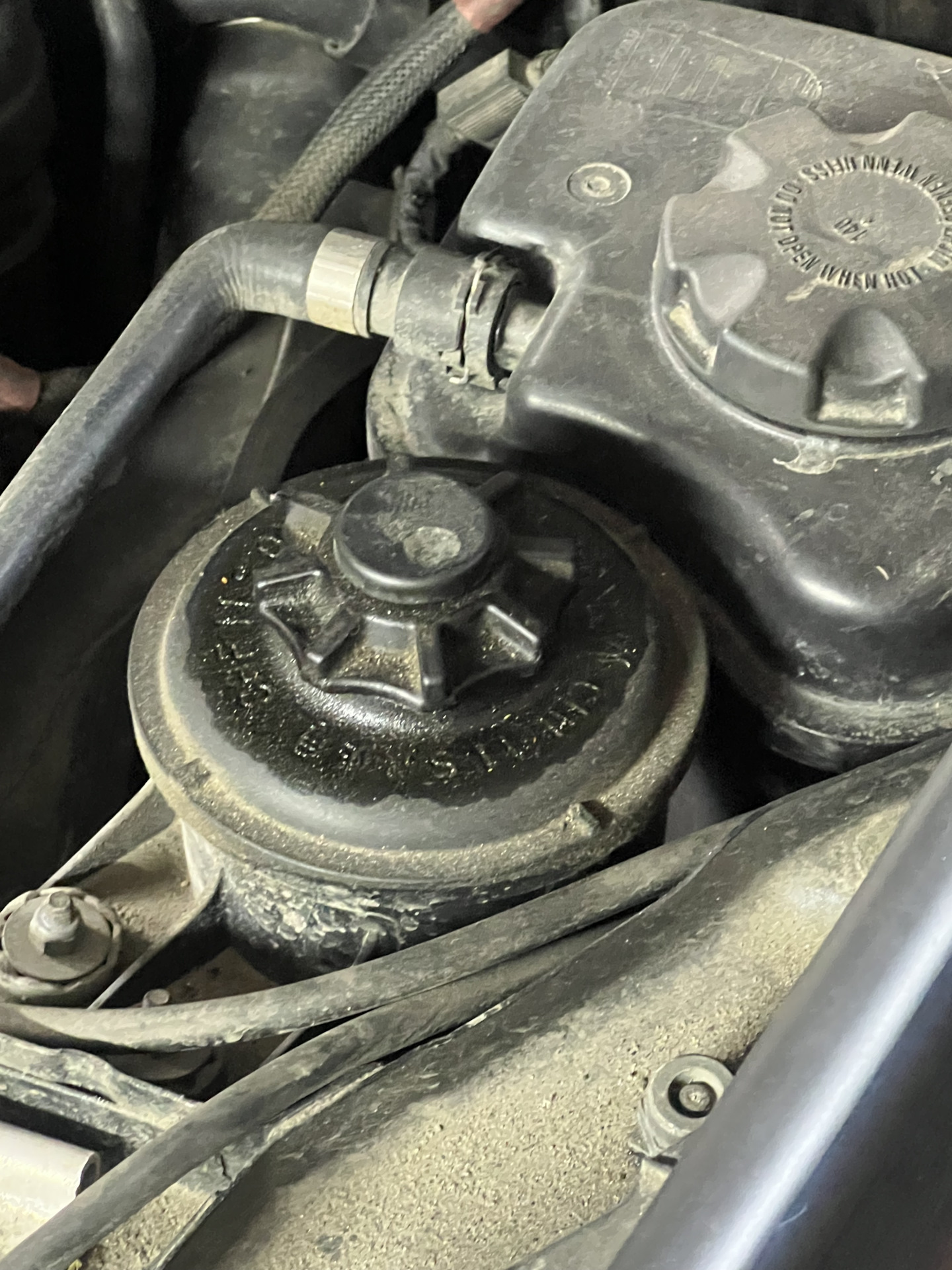 #27.Очередное то, замена топливного фильтра, прокладки и патрубка гур ...