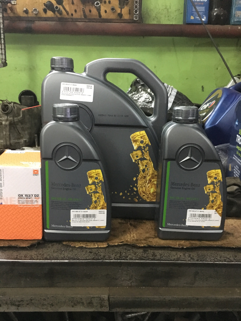 GLK200. Замена масла. Первая у меня. — Mercedes-Benz GLK-Class (X204 ...