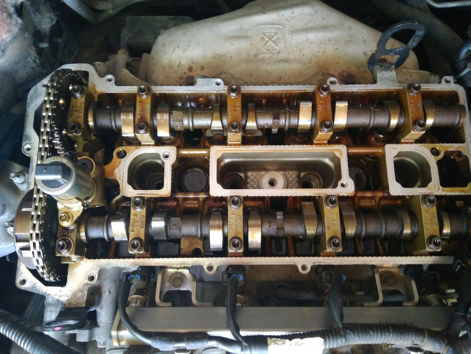 Прокладка клапанной крышки — Mazda 6 (1G) GG, 2 л, 2006 года ...