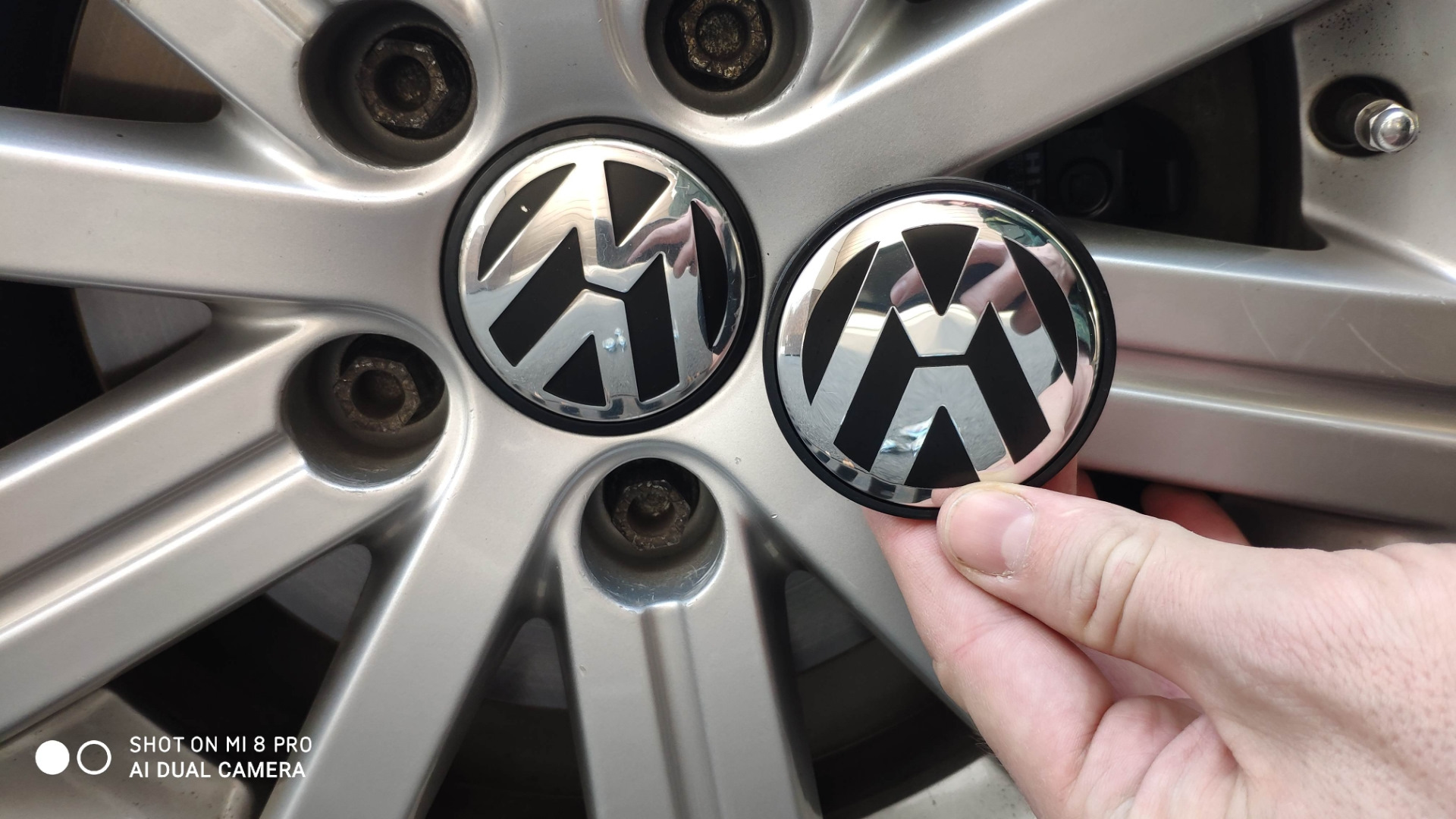 Заглушки на диски — Volkswagen Golf Plus, 1,6 л, 2011 года | колёсные ...