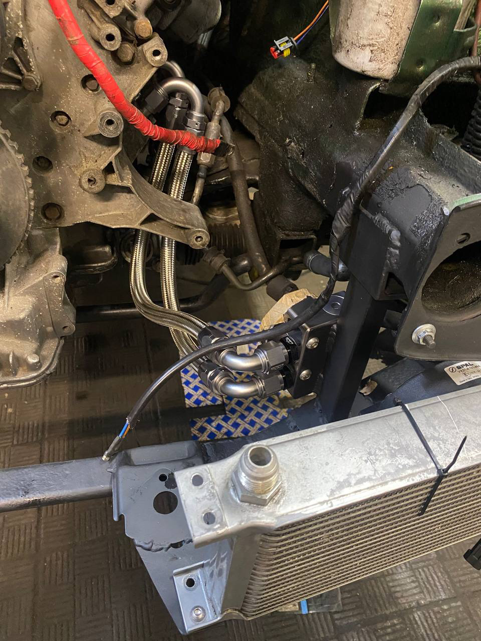 Охлаждение масла V8 в е36 и других BMW — BMW 3 series Coupe (E36), 4,4 ...