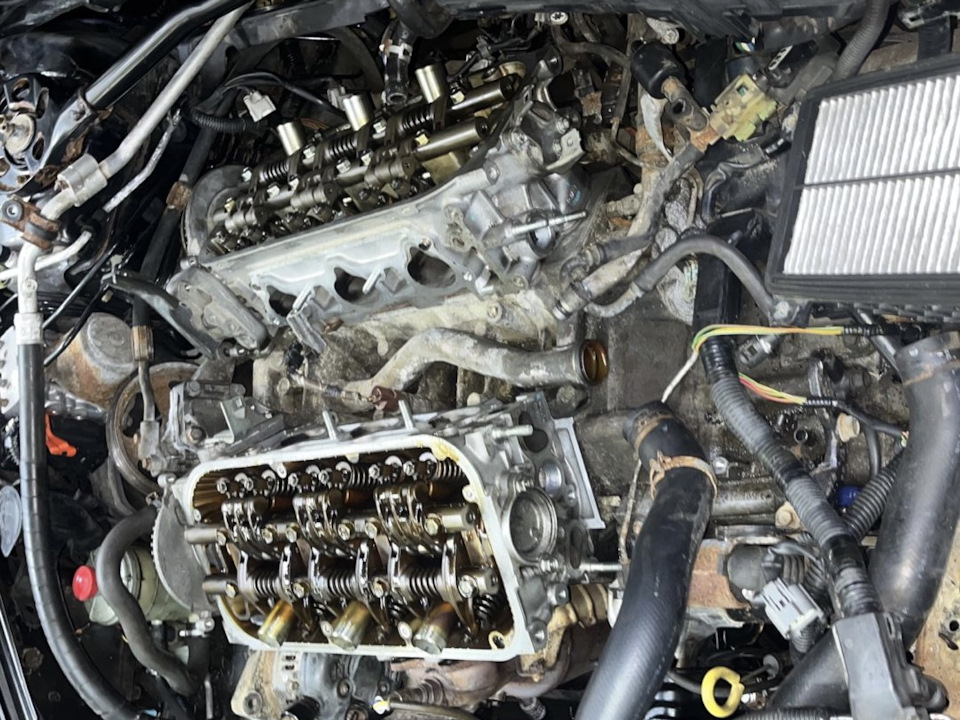 3. Ремонт ДВС J35A8 Honda Legend KB1 — Honda Legend (KB), 3,5 л, 2007 ...