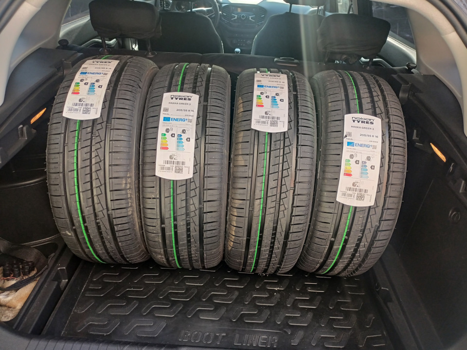 Покупка летних шин и переход на 205/55 R16 — Lada Vesta SW (1G), 1,6 л ...