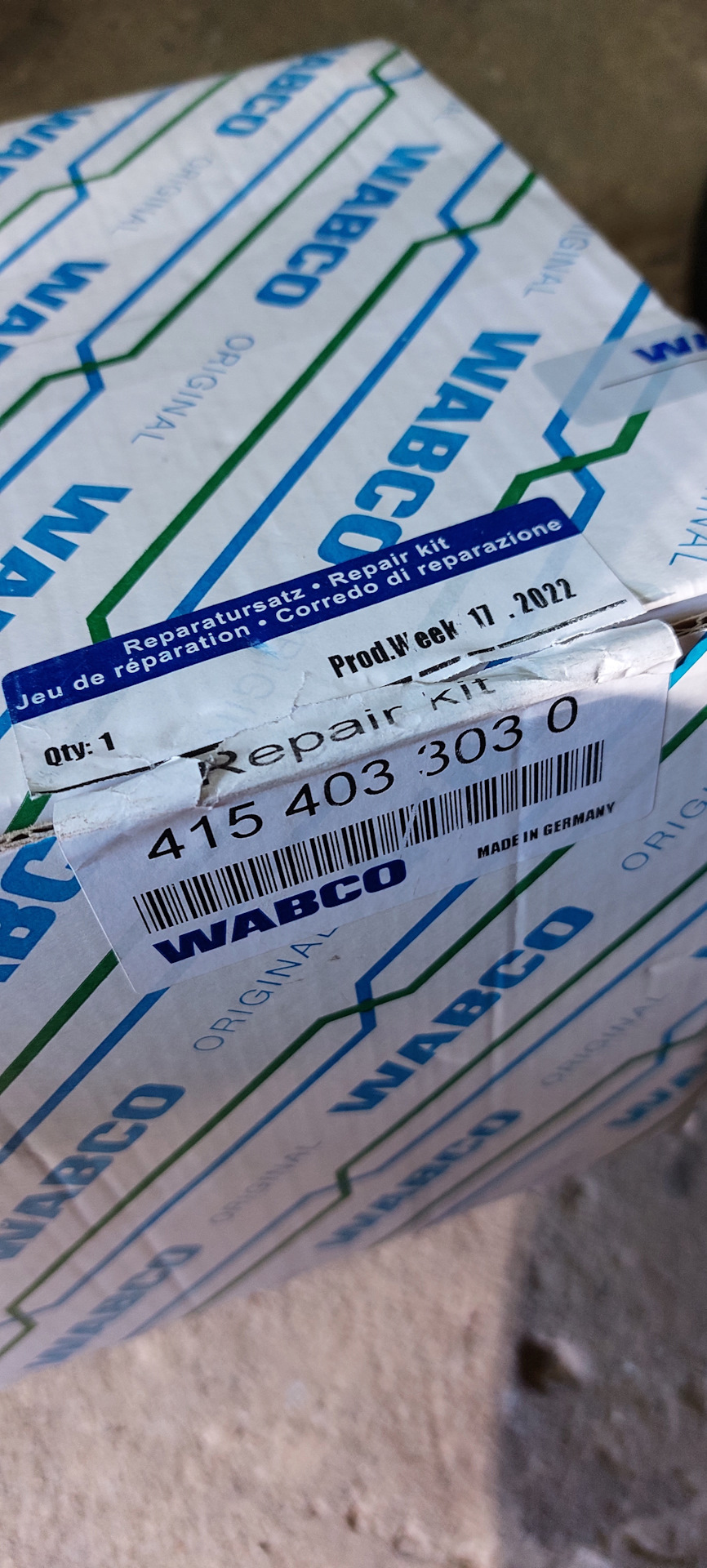 4154033030 Компрессор WABCO | Запчасти на DRIVE2