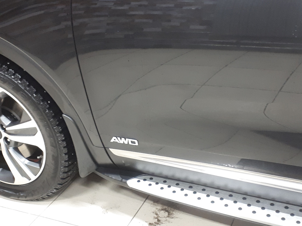 Переднии брызговики — KIA Sorento (3G), 3,5 л, 2018 года | аксессуары ...