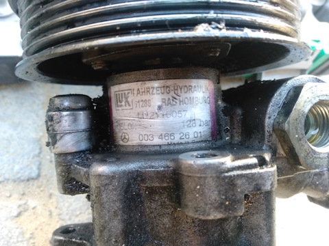 A0034662601 Насос гур Mercedes | Запчасти на DRIVE2