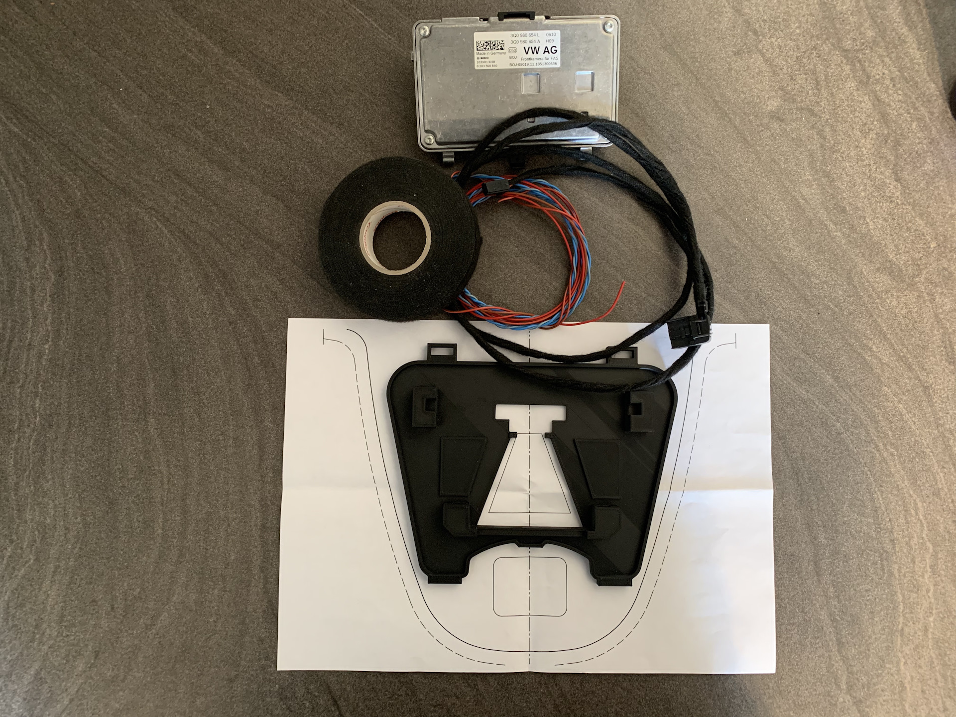 Камера Lane Assist, Sign assist + FLA/DLA — Volkswagen Jetta VI, 1,4 л ...