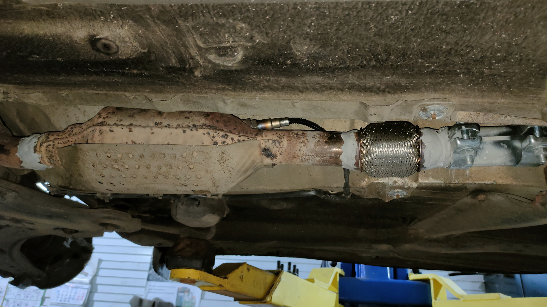 ТО и переборка суппортов — Skoda Octavia Mk1, 1,6 л., 2007 года ...