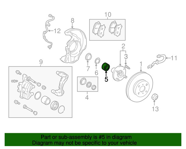 9036338006 Подшипник ступицы колеса TOYOTA LEXUS | Запчасти на DRIVE2
