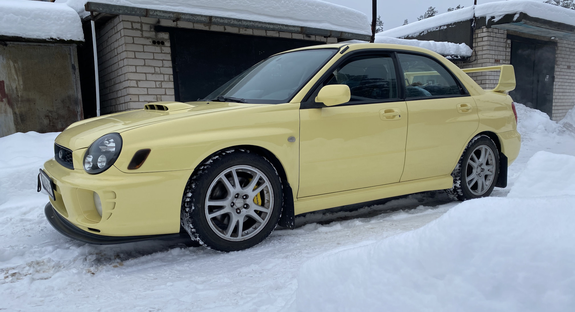 Переварка и возвращение 797 — Subaru Impreza WRX (GD/GG), 2 л, 2002 года | кузовной ремонт | DRIVE2