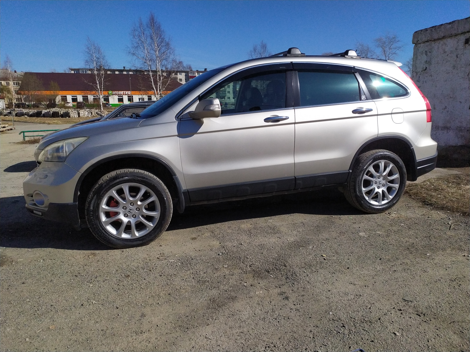 К отпуску готов.)., Мы скоро приедем мама :) — Honda CR-V (RE), 2 л, 2007 года | мойка | DRIVE2