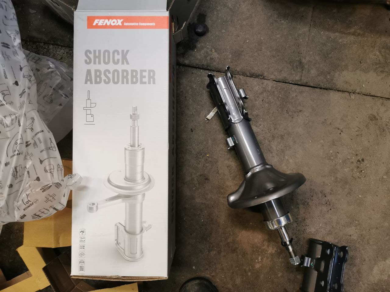 Замена перед. стоек + пружин + опор + пыльник шаровой — Hyundai Accent ...