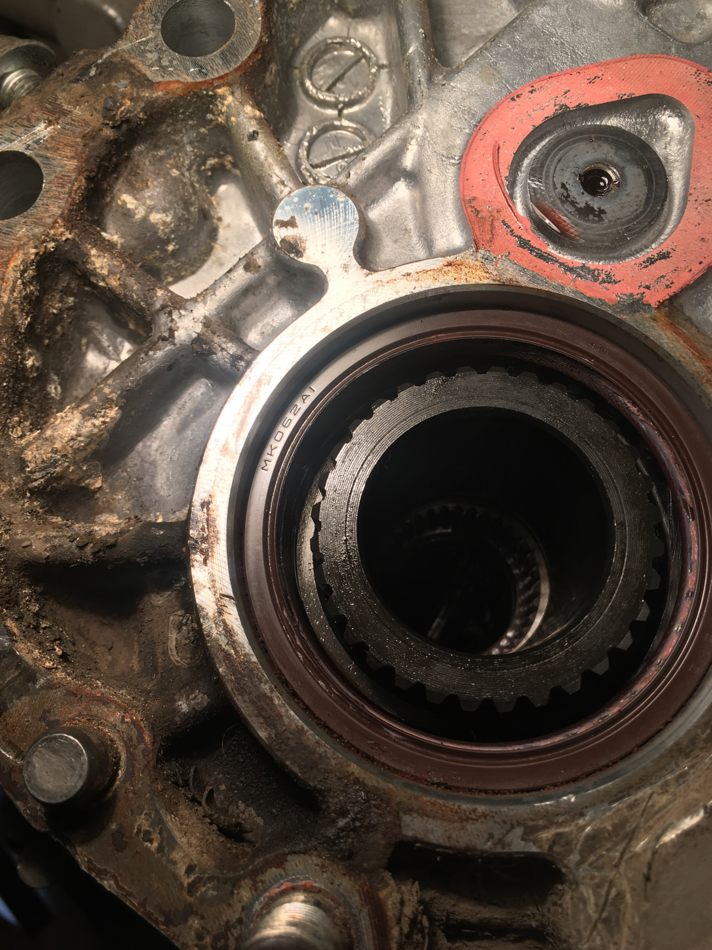 Ремонт раздатки. Подготовка. — Toyota RAV4 (II), 2 л, 2005 года ...