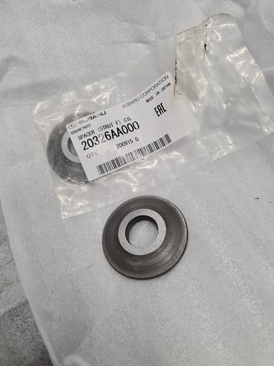 Замена передних опор амортизаторов — Subaru Impreza WRX STI (GD), 2,5 л ...