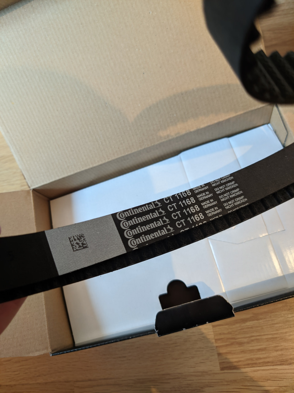 CT1168 Ремень грм CONTITECH | Запчасти на DRIVE2