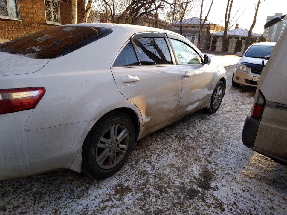 Не большая, но красивая плюха) — Audi A6 (C7), 3 л, 2011 года ...