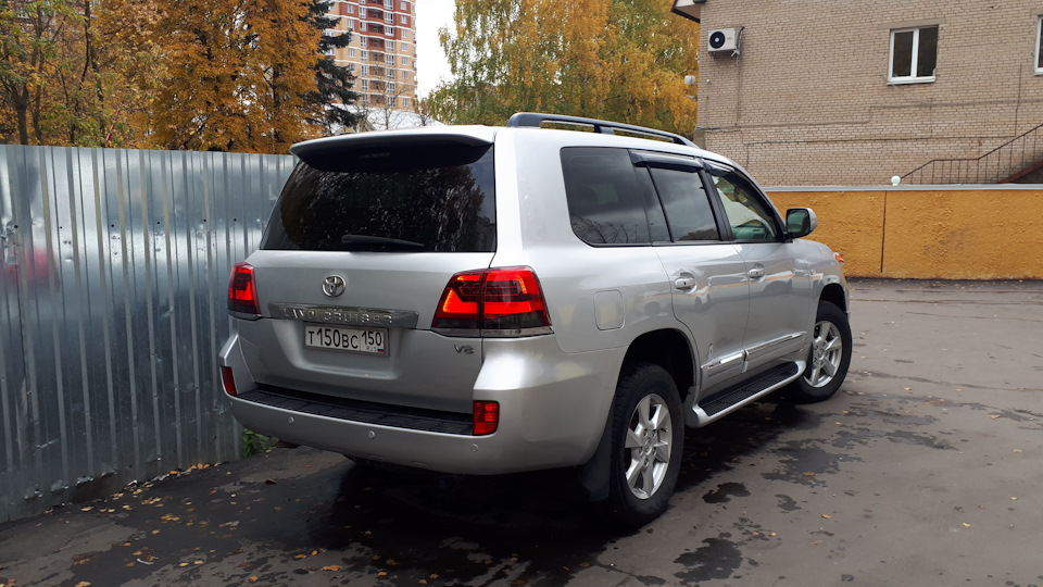 Теперь крузак такой — Toyota Land Cruiser 200, 4,7 л, 2008 года ...