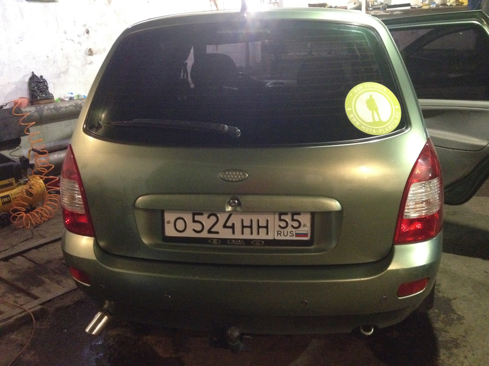 День красок и лака — Lada Калина Универсал (1G), 1,6 л, 2009 года ...