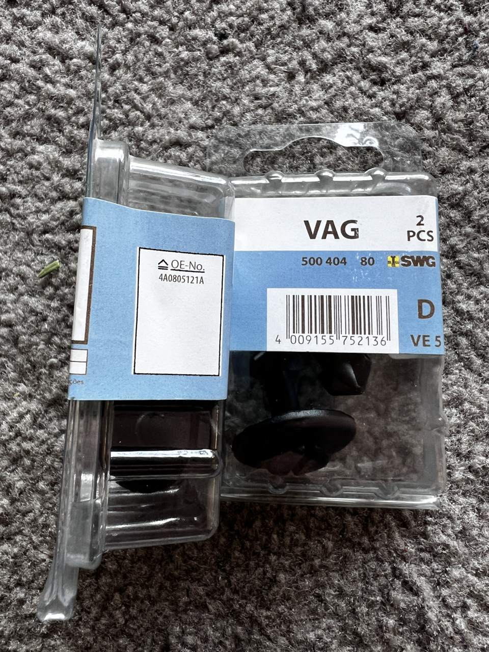 4A0805121A Штифт, зажимной VAG | Запчасти на DRIVE2