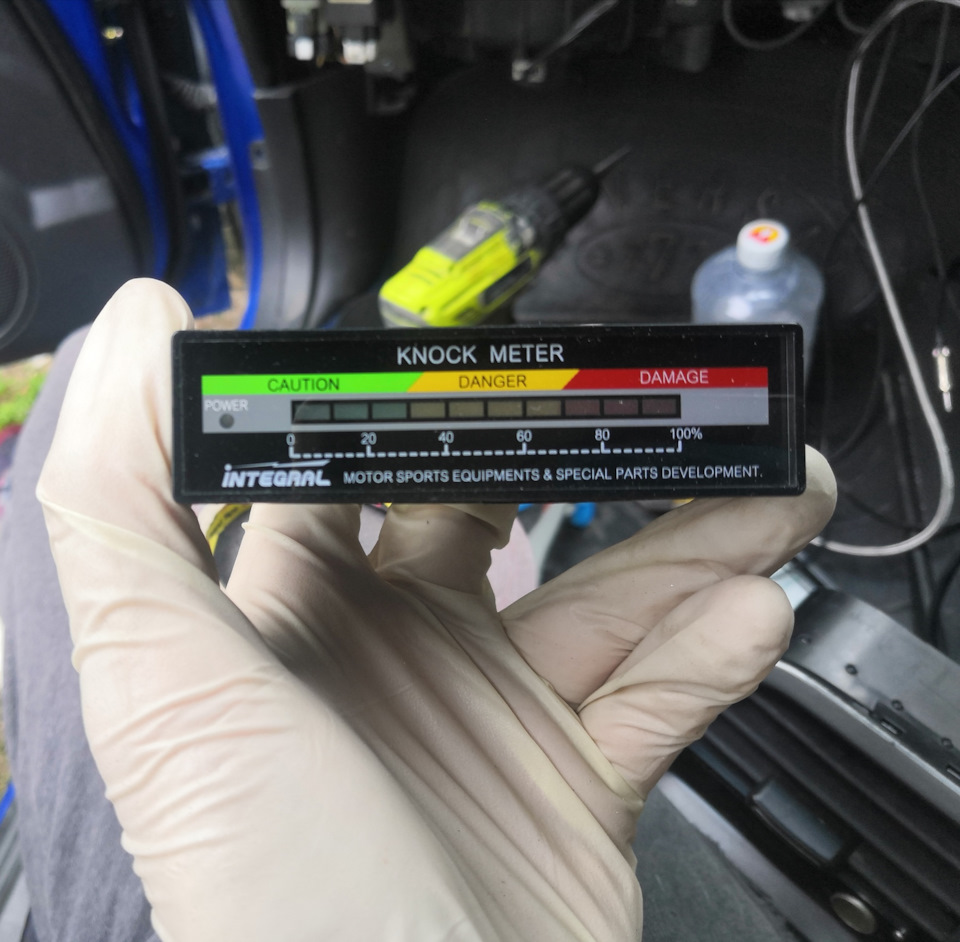 INTEGRAL Knock Meter — Subaru Impreza WRX STI (GD), 2 л, 2001 года ...