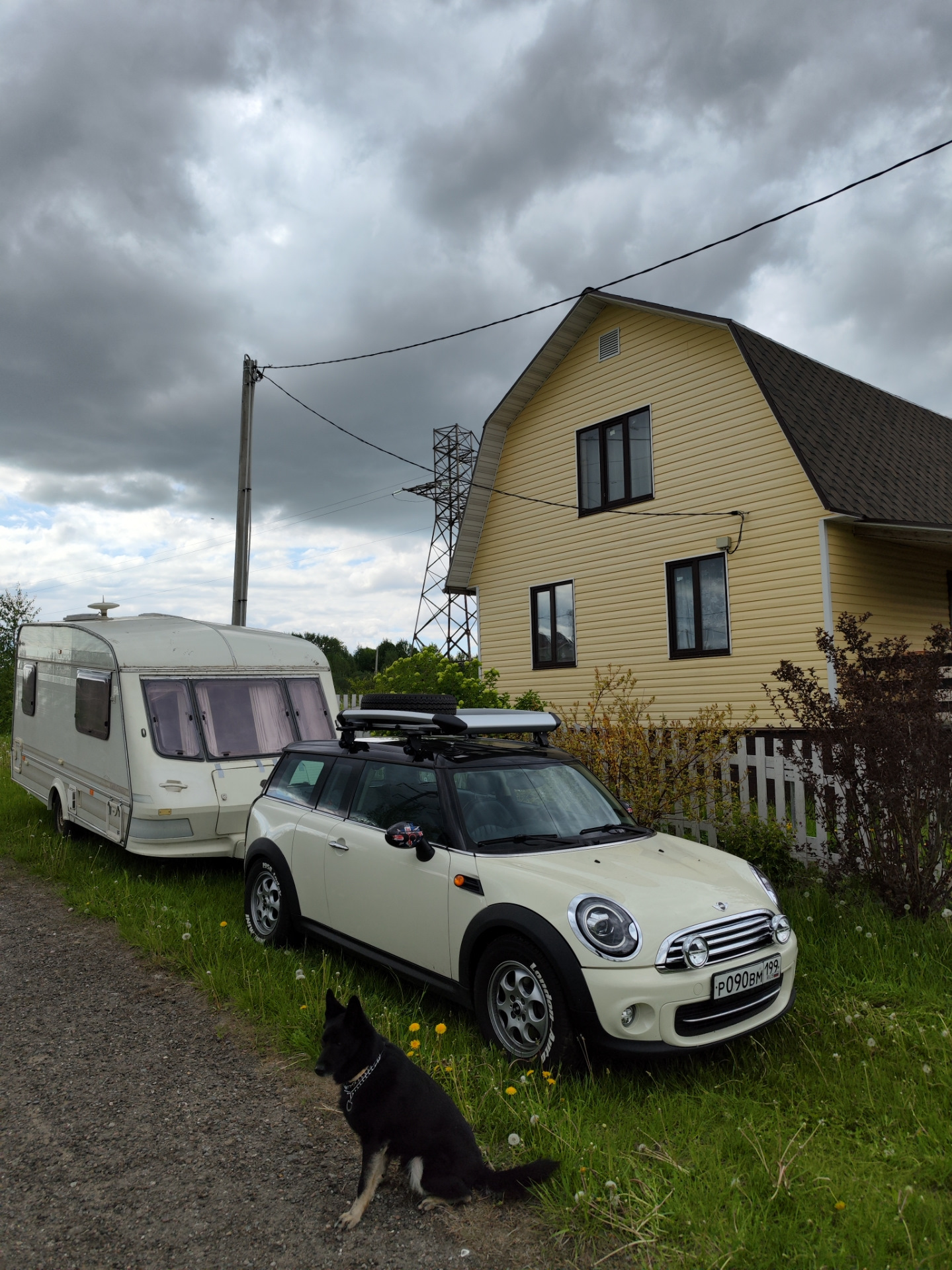 Установка фаркопа на MINI Cooper Clubman R55 — MINI Clubman (1G), 1,6 л ...