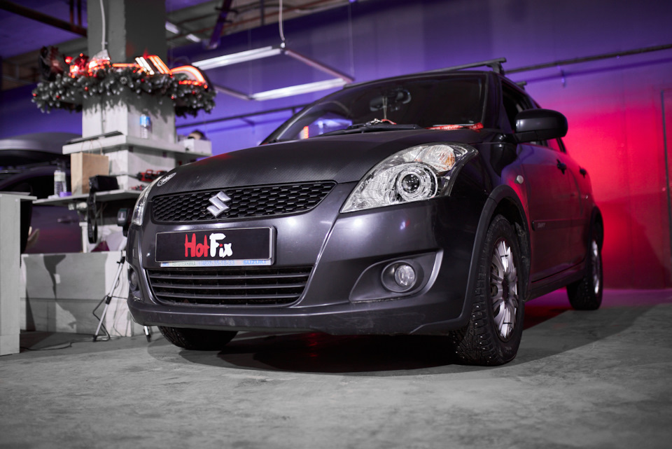 Suzuki Swift — Светодиодные би-модули — HotFix на DRIVE2