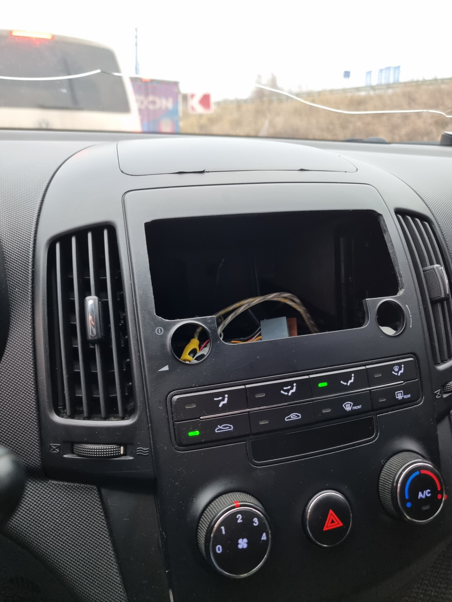 Замена магнитолы на Teyes — Hyundai i30 (1G), 1,6 л, 2010 года ...